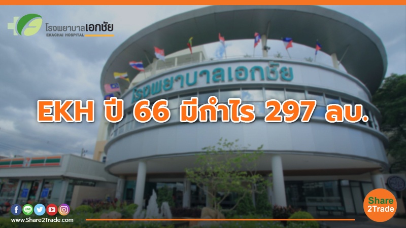 EKH ปี 66 มีกำไร 297 ลบ. | Share2Trade